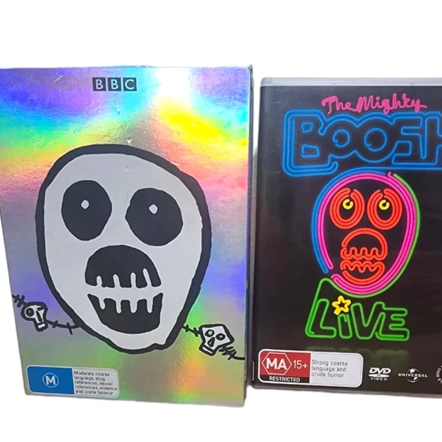 THE MIGHTY BOOSH Complete Seasons Series 1, 2 & 3 DVD Box Set BBC ...