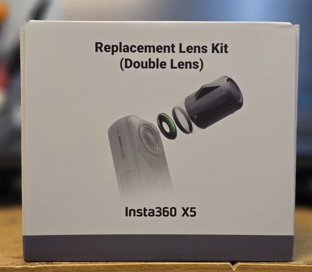 GENUINE INSTA360 X5 Replacement Lens Kit ( Double Lens) £39.15 ...