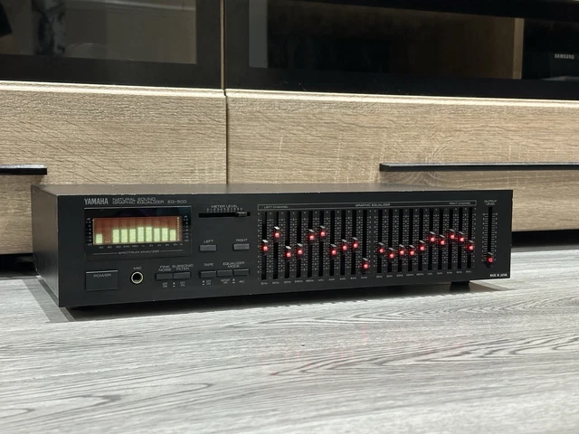 YAMAHA EQ-500 NATURAL Sound Graphic EQ Equalizer High End Hifi Separate ...