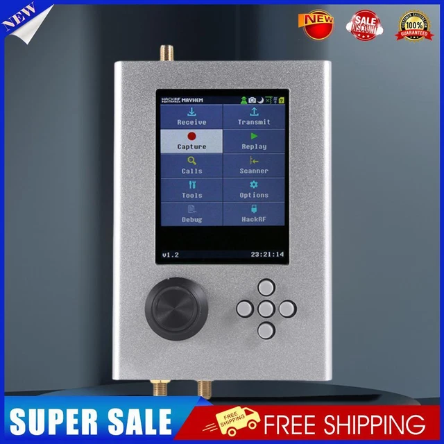 FOR HACKRF ONE Portapack H2 SDR Radio Receiver Portable Software Radio ...