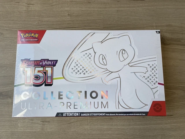 COFFRET POKÉMON ULTRA Premium MEW 151 Collection EV3.5 UPC - FR NEUF ...