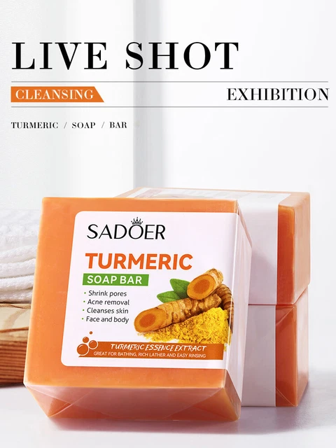 COGIC ACID DARK Spot Lightening Soap Turmeric Soap £10.12 - PicClick UK