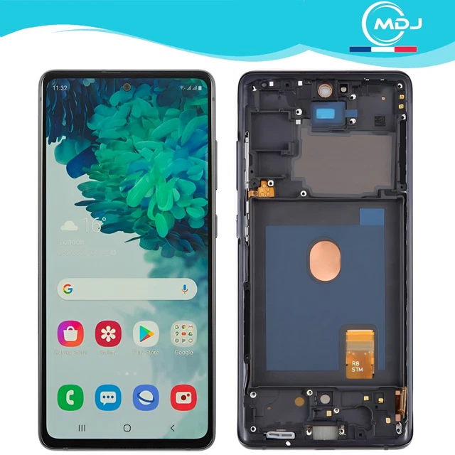ÉCRAN OLED POUR Samsung Galaxy S20 FE 4G/5G- Avec Châssis -Haute Qualité Premium EUR 49,95 ...