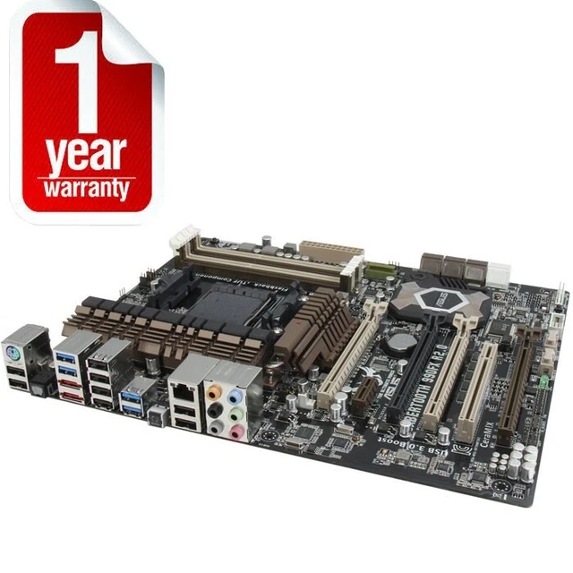 ASUS SABERTOOTH 990FX R2.0 Socket AMD AM3+ Gaming Motherboard Support ...