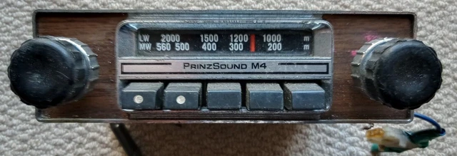 PRINZSOUND M4 - vintage car radio (Prinz Sound) £25.00 - PicClick UK