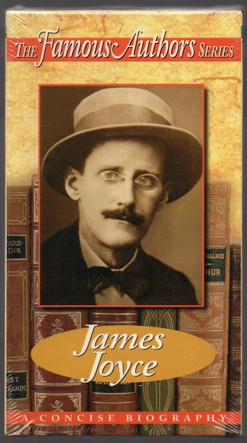 THE FAMOUS AUTHORS Series, James Joyce A Concise Biography (VHS, 1996 ...