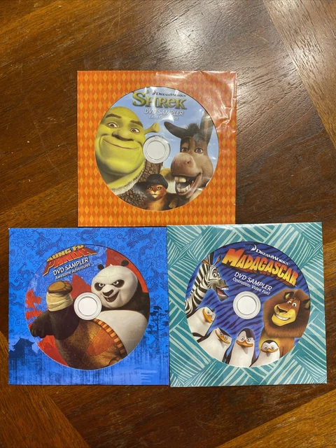 DREAMWORKS DVD LOT Of 4 - Shrek 3 Kung Fu Panda Madagascar 2 & 3 £9.89 ...