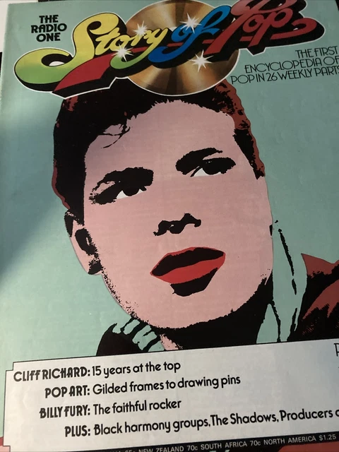 STORY OF POP 7 Cliff Richard; Pop Art; Billy Fury; The Shadows £0.50 ...