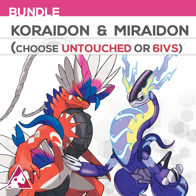 POKÉMON SCARLET & Violet - KORAIDON + MIRAIDON (6 IVS or UNTOUCHED) EUR 1,50 - PicClick FR