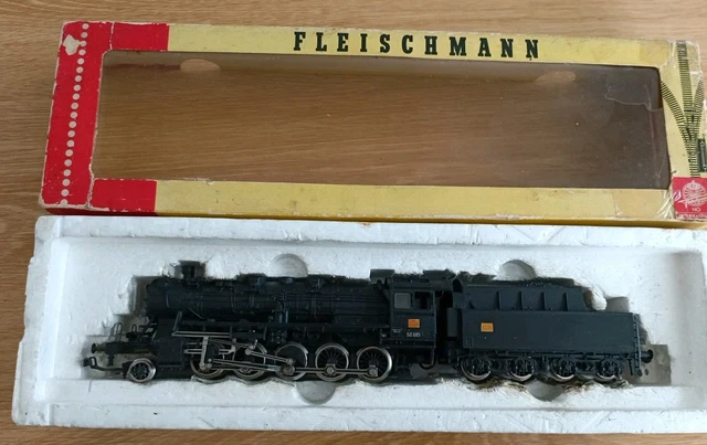 LOCOMOTIVE VAPEUR FLEISCHMANN Type 150 Fleischmann Ho En Boite D ...
