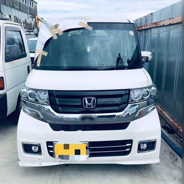 [NO DAMAGE] JF1 JF2 N-BOX Custom Meter Hood Panel Gloss Black. Genuine ...