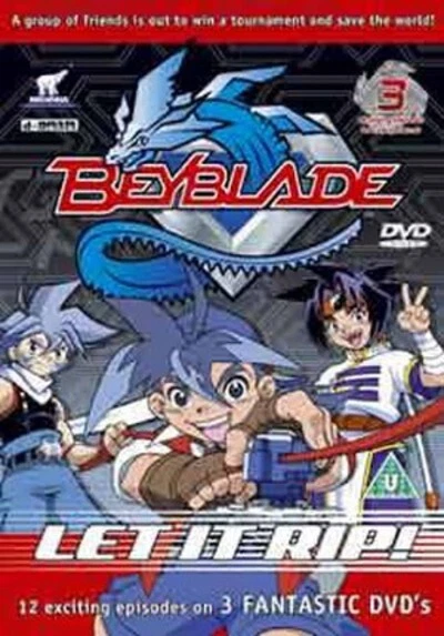 BEYBLADE: VOLUMES 1-3 - Let it Rip DVD (2004) cert U 3 discs Fast and ...
