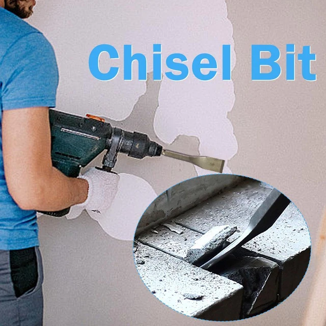 HEXAGON HANDLE BENT Chisel Bit Electric Pickaxe Head For ImpactDrill ...