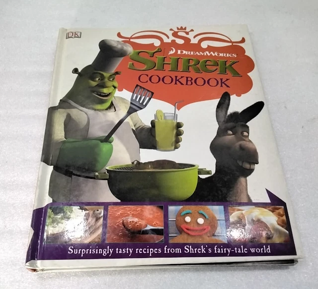 DREAMWORKS SHREK COOKBOOK, DK Publishing, Used Damaged Kid's Children's ...