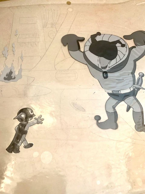 PERMANENT ANIMATION CEL Original Production Painting Anime E-5381 EUR ...