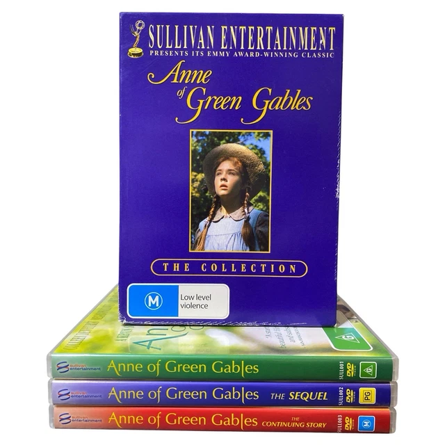 ANNE OF GREEN Gables The Collection 3 DVD Box Set Sullivan Series ...