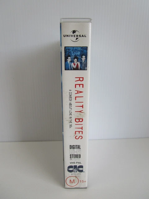REALITY BITES, WINONA Ryder, VHS Tape, Vintage Video, Movie M, 1994 £11 ...
