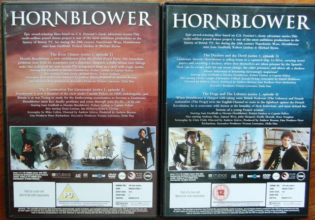 HORNBLOWER COMPLETE COLLECTION DVD Boxset - Ioan Gruffudd, Robert ...