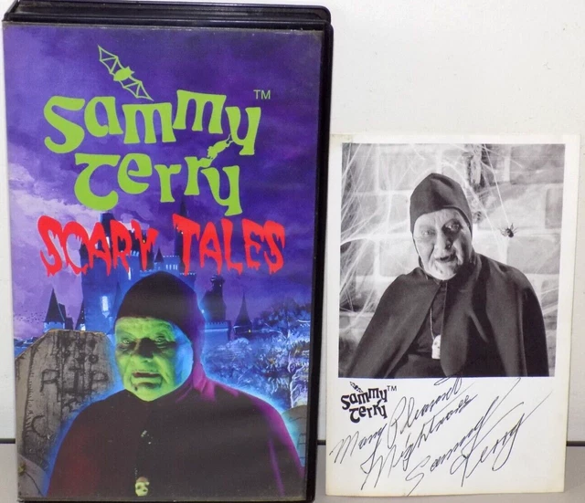 (SIGNED PHOTO) SAMMY Terry Scary Tales Vhs Indiana Autograph £223.29 ...