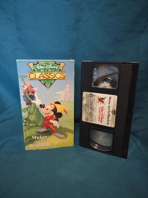 Mini Classics Mickey And The Beanstalk Vhs Tape £571 Picclick Uk 7279