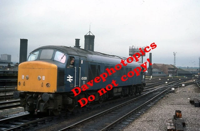ORIGINAL 35MM Slide Diesel/Steam Train/Railway 45059 @ Leeds City 11th ...