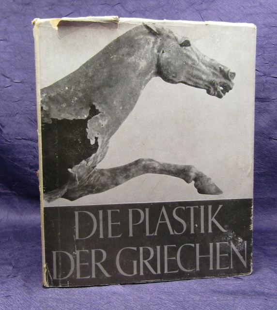 BUSCHOR DIE PLASTIK der Griechen 1936 Kunst Skulpturen Ortskunde ...