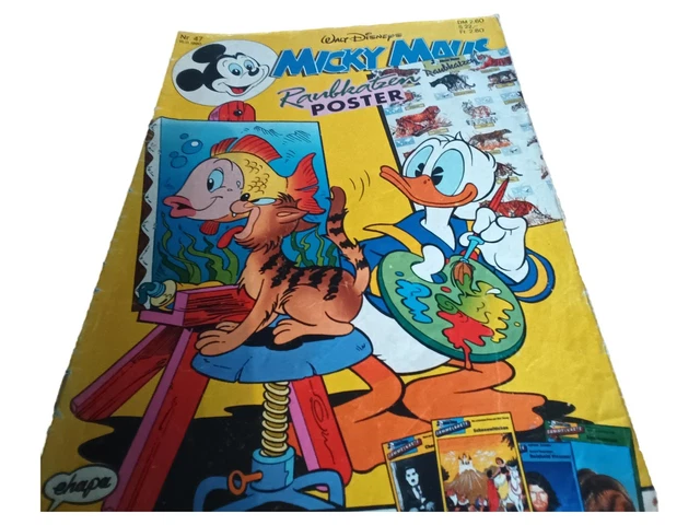 WALT DISNEY MICKY Maus Comic Nr. 47 Taschenbuch Deutsch Donald Duck EUR 4,95 - PicClick DE