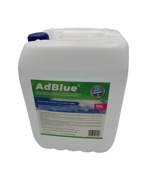 ADBLUE HARNSTOFF 10 Liter Kanister ISO 22241 für Diesel + Einfüllschlauch kaufen £18.79 ...