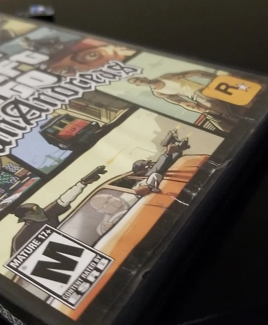 GRAND THEFT AUTO San Andreas PlayStation 2 PS2 Console Game Complete w ...