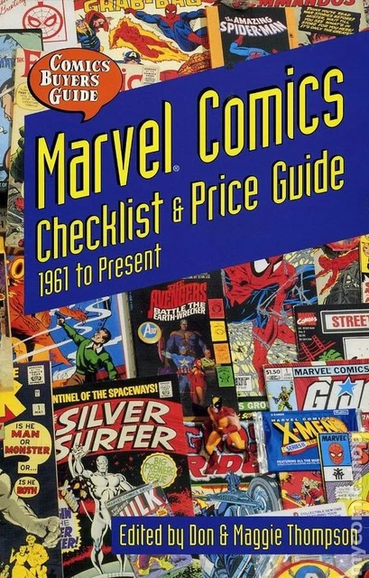MARVEL COMICS CHECKLIST and Price Guide 1993 VF Stock Image £11.12 ...