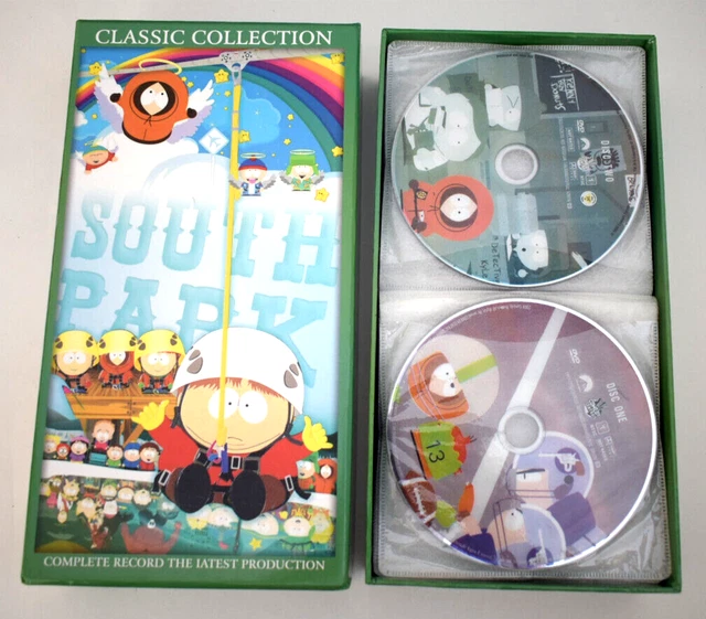 SOUTH PARK CLASSIC COLLECTION BOX SET Season 1-17 (55 DVDS) Sturdy Box ...