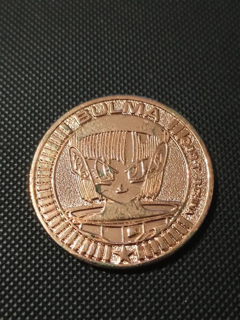 COIN PIECE MEDAL Medaille Namek Bulma Dragon Ball Z Dbz 2004 Rare ...