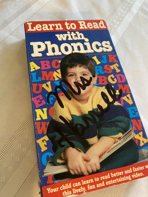 LEARN TO READ With Phonics (VHS) Classic Children's Reading Lessons 75 ...