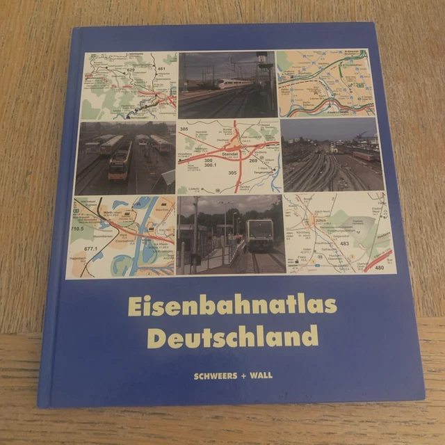 EISENBAHNATLAS DEUTSCHLAND / Rail Atlas Germany 2nd ed. (Schweers ...