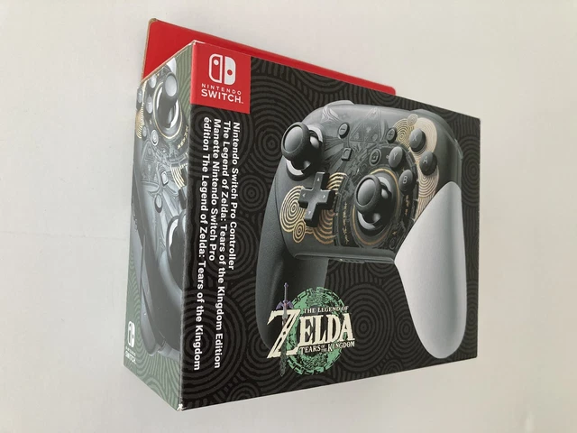 NINTENDO SWITCH PRO Controller - Zelda Tears Of The Kingdom TotK ...
