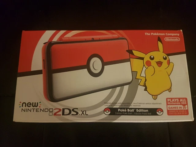 &NEW& NINTENDO 2DS XL Pokeball Pokemon Poke Ball Edition Console [Brand ...