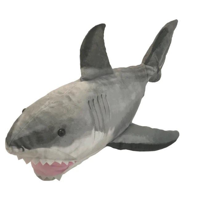 THE SHARK JAWS Bruce the Shark Jumbo Plush Giant 66cm £78.01 - PicClick UK