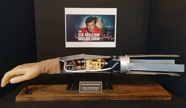 THE SIX MILLION Dollar Man Bionic Arm Prop Replica $780.00 - PicClick