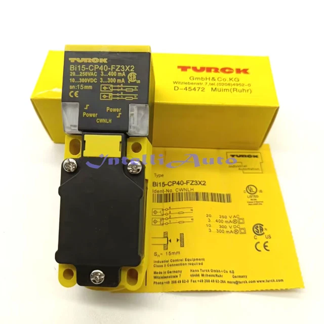 1PCS NEW Turck BI15-CP40-FZ3X2 Rectangular Sensor Embeddable High ...