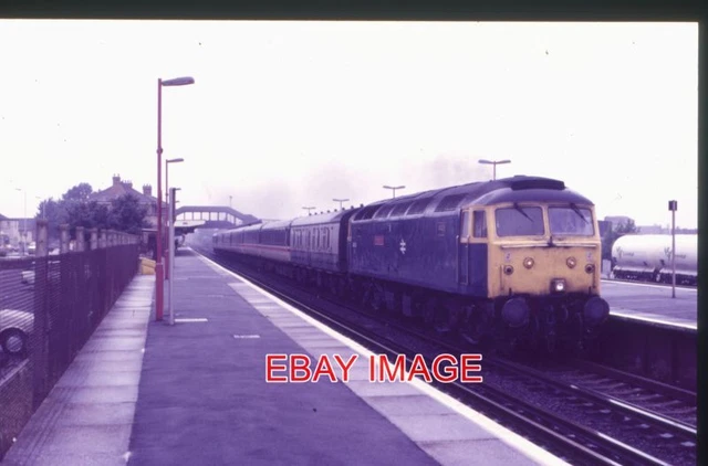 ORIGINAL 35MM SLIDE CLASS 47 LOCO NO 47590 THOMAS TELFORD AT ...