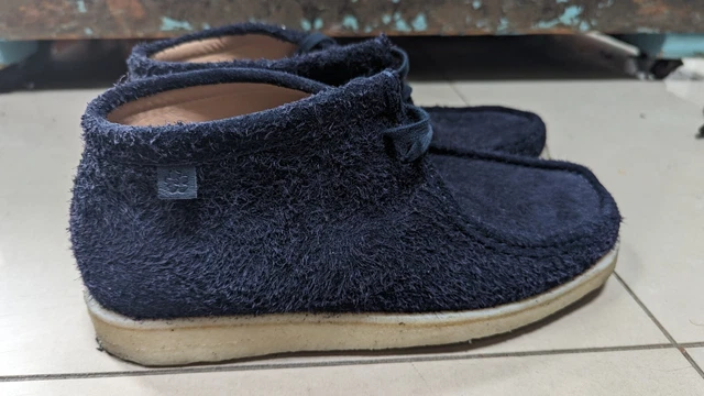 TED BAKER PADMORE Barnes Fluffy Suede Leather Wallabee Shoes UK 10 £25. ...