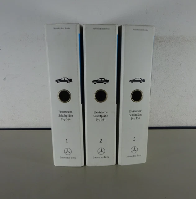 MANUEL ÉLECTRIQUE SCHÉMAS de Câblage Mercedes Classe M ML 350 63AMG 500 ...