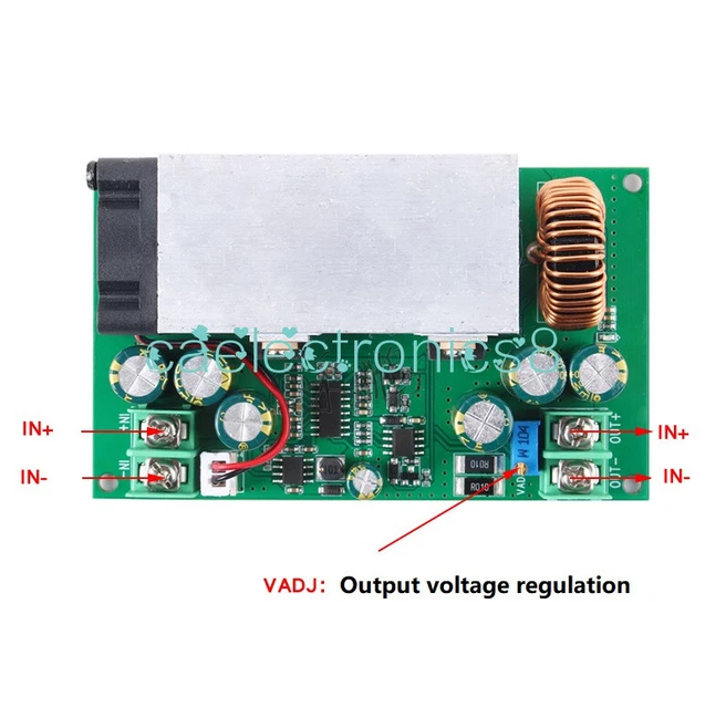 DC-DC ADJUSTABLE STEP-DOWN Buck Converter Module 12-75V to 5V24V48V 25A 600W $21.33 - PicClick CA