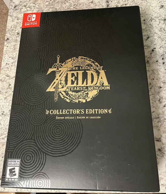 Legend Of Zelda Tears Of The Kingdom Collectors Edition Ready To Ship