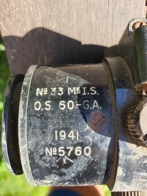 VINTAGE WW2 BRITISH Tank Gun Sight with No. 33 Mk 1.S 1941 £28.00 ...