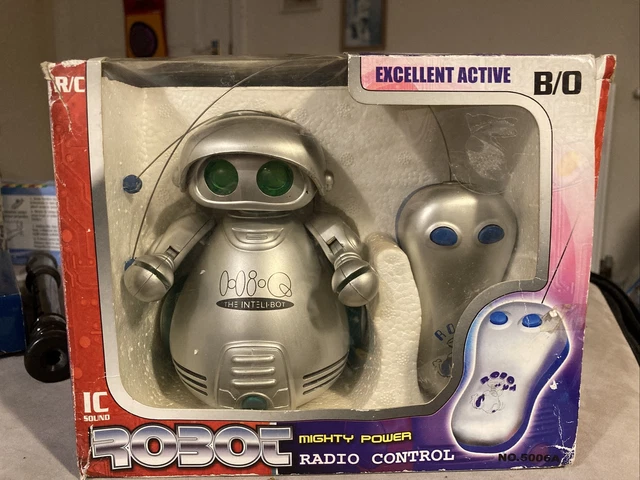 VINTAGE HI-Q INTELLI-BOT Radio Controlled Robot 1990’S $6.33 - PicClick