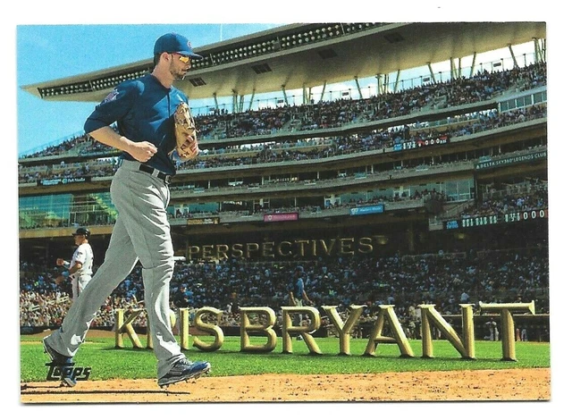 CARTE D'INSERTION BASEBALL Kris Bryant 2016 Topps Perspectives #P-11 ...