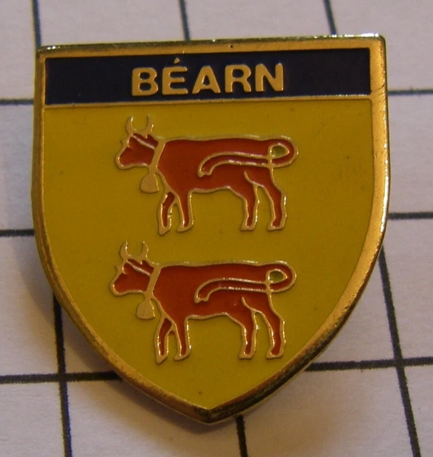 PIN'S BLASON BEARN COAT OF ARMS ARMOIRIES HERALDIQUE vintage EUR 3,50 ...