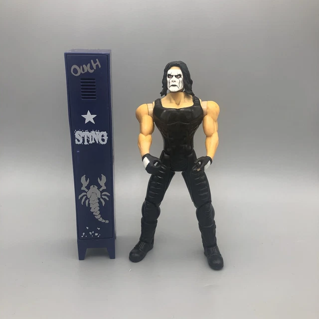 FIGURINE STING WITH Locker WCW Marvel ToyBiz WWE nWo AEW WWF EUR 11,55 ...
