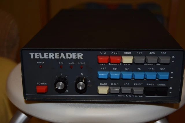 TELEREADER CWR 670 E RTTY/CW Decoder(nur noch 1Tag) EUR 90,00 - PicClick DE